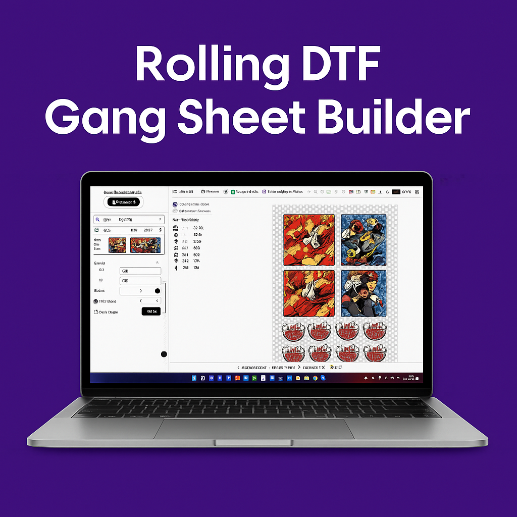 Rolling DTF Gang Sheet Builder – Same-Day Pickup (12 PM CST) – Blind ...
